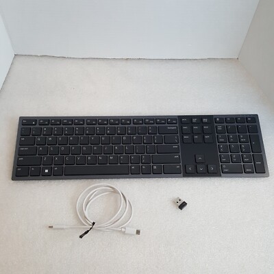 Dell Premier KB900 Collaboration Wireless Keyboard Graphite KB900-GR-US ...
