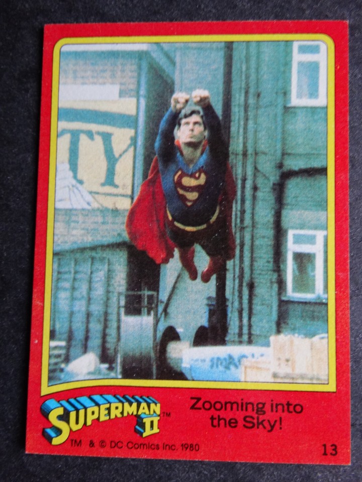 1980 Topps Superman II 2 Movie Trading Card Complete Your Set U You ...