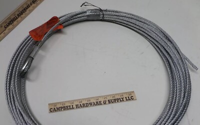 Winch Wire Line Pull Cable Choker with Thimble Eye GAC 5/16 x 100 ...