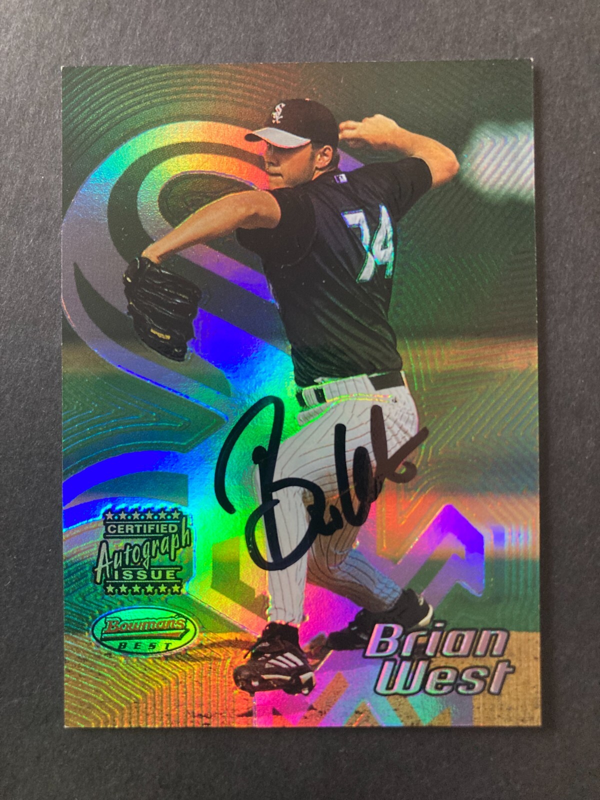 2002 Bowman's Best - Autograph #97 Brian West (AU, RC) for sale online | eBay