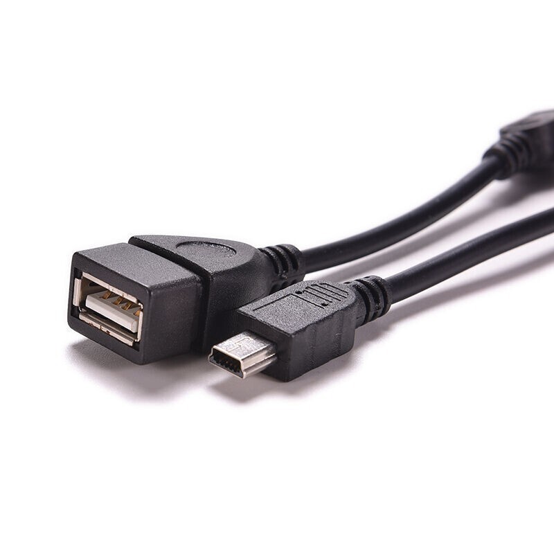 Mini USB OTG Cable for Digital Cameras USB A Female to Mini USB B 5 Pin ...