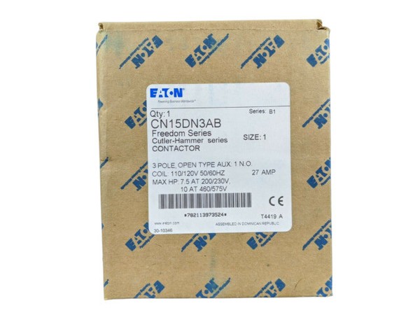 Cutler-Hammer CN15DN3AB NEMA Contactor for sale online | eBay
