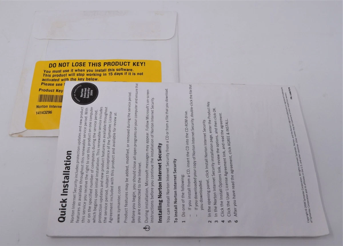 Install Norton Using Product Key