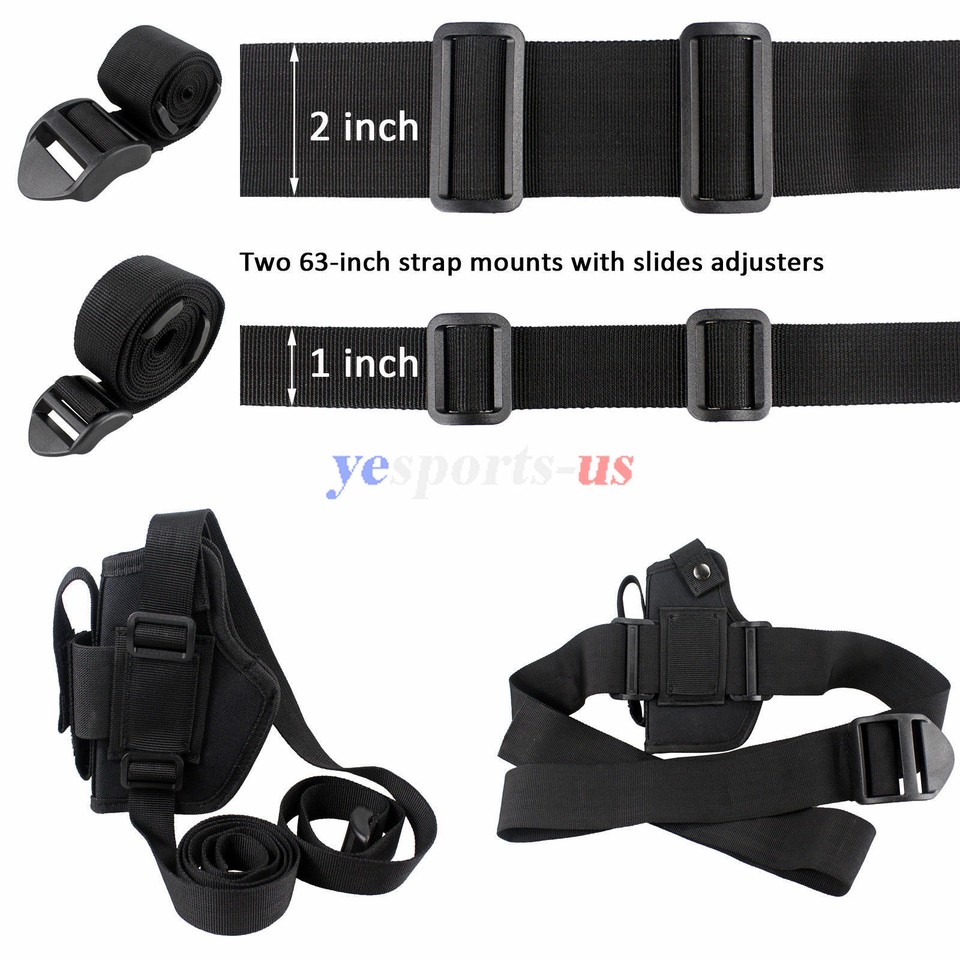 Universal Vehicle Mount Car Truck Handgun Pistol Conceal Ambidextrous ...