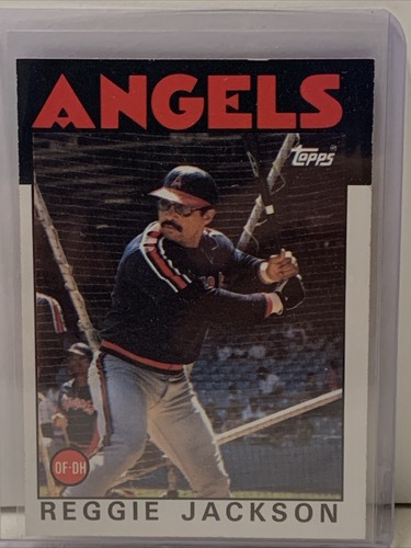Reggie Jackson HOF 1986 Topps #700 California Angels | eBay