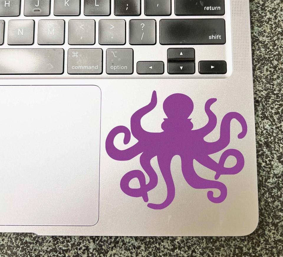 Octopus decal vinyl sticker walls windows car bumper sticker coastal ...