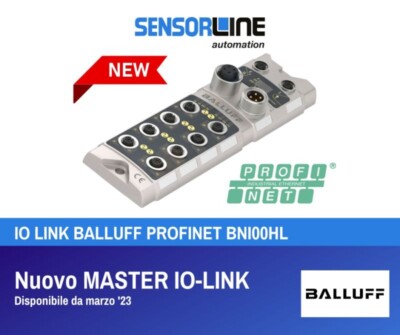 NEW BALLUFF BNI00HL PROFINET, IO LINK MODULE, 16DIO PNP | eBay