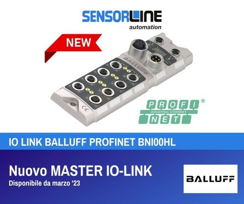 NEW BALLUFF BNI00HL PROFINET, IO LINK MODULE, 16DIO PNP | eBay