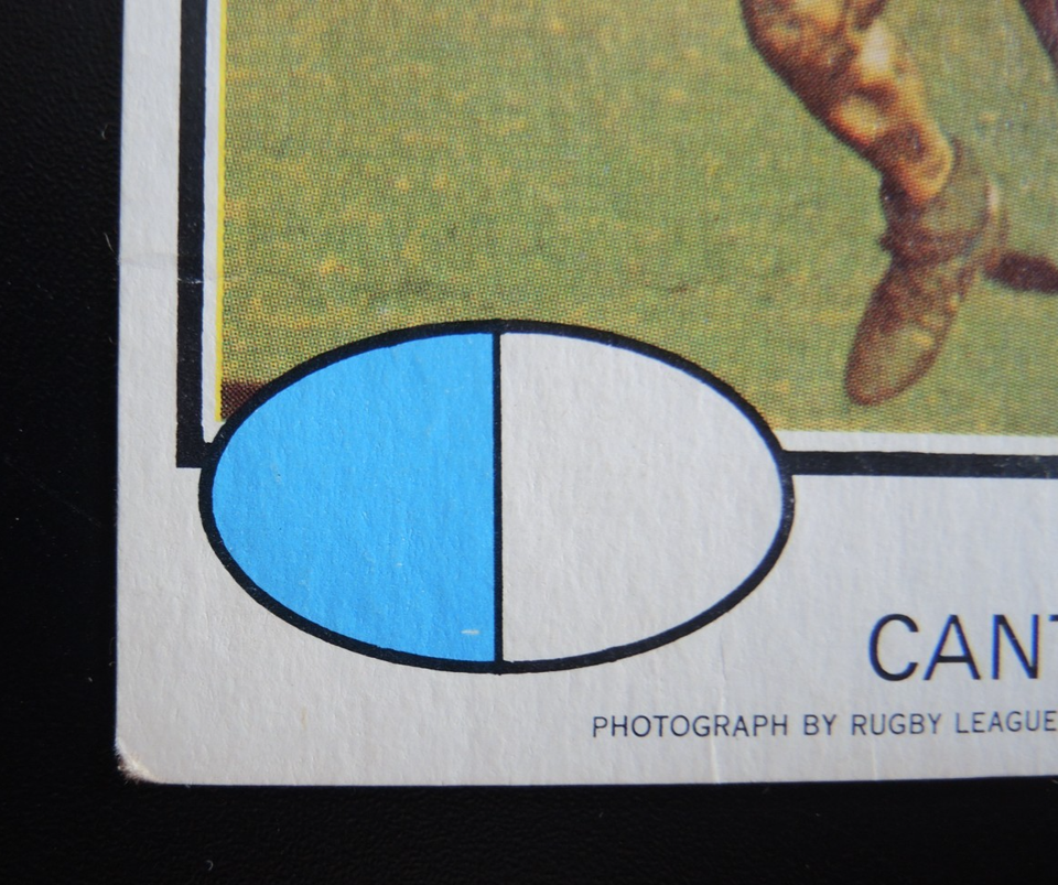 1975 Scanlens Rugby League Card Canterbury - Chris Anderson #73 of 132 ...