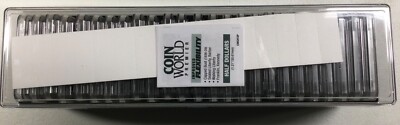 Lot of 25 Coin World Half Dollars Coin Holders In 25 Coin Holder ...