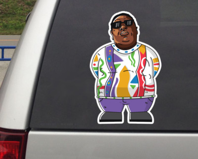Notorious BIG Sticker Decal Car WindowRap Old School Hip Hop Biggie | eBay