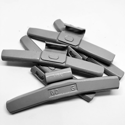 Tire Wheel Balancing Weights FN Type Clip On 60g 25 ct. Rustproof | eBay