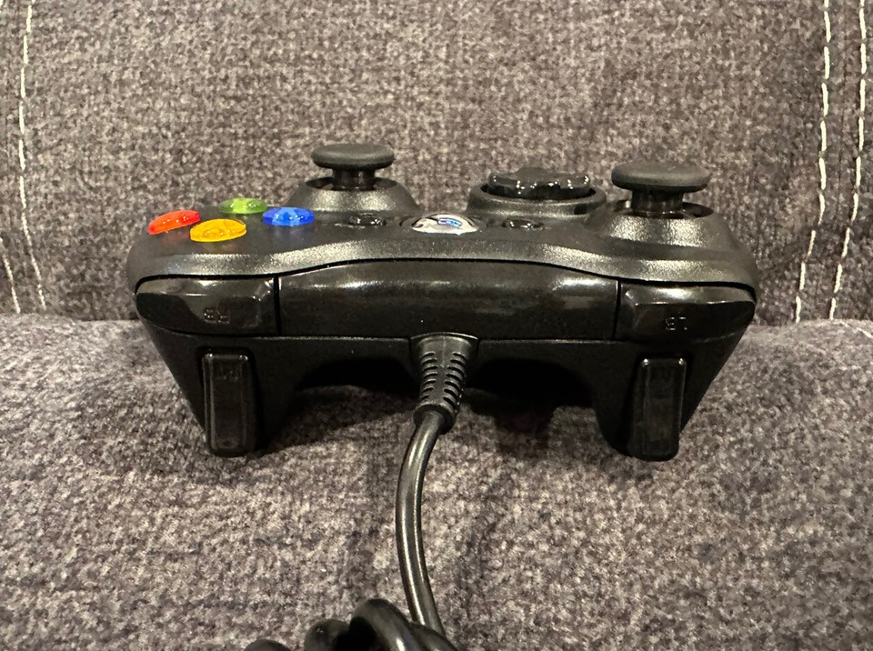 Generic Wired Black Controller Microsoft Xbox 360! ~ Works Great! Fast ...