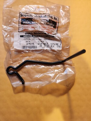 Genuine Simplicity Belt Stop Retainer 1675175 NEW OEM Snapper Murray ...
