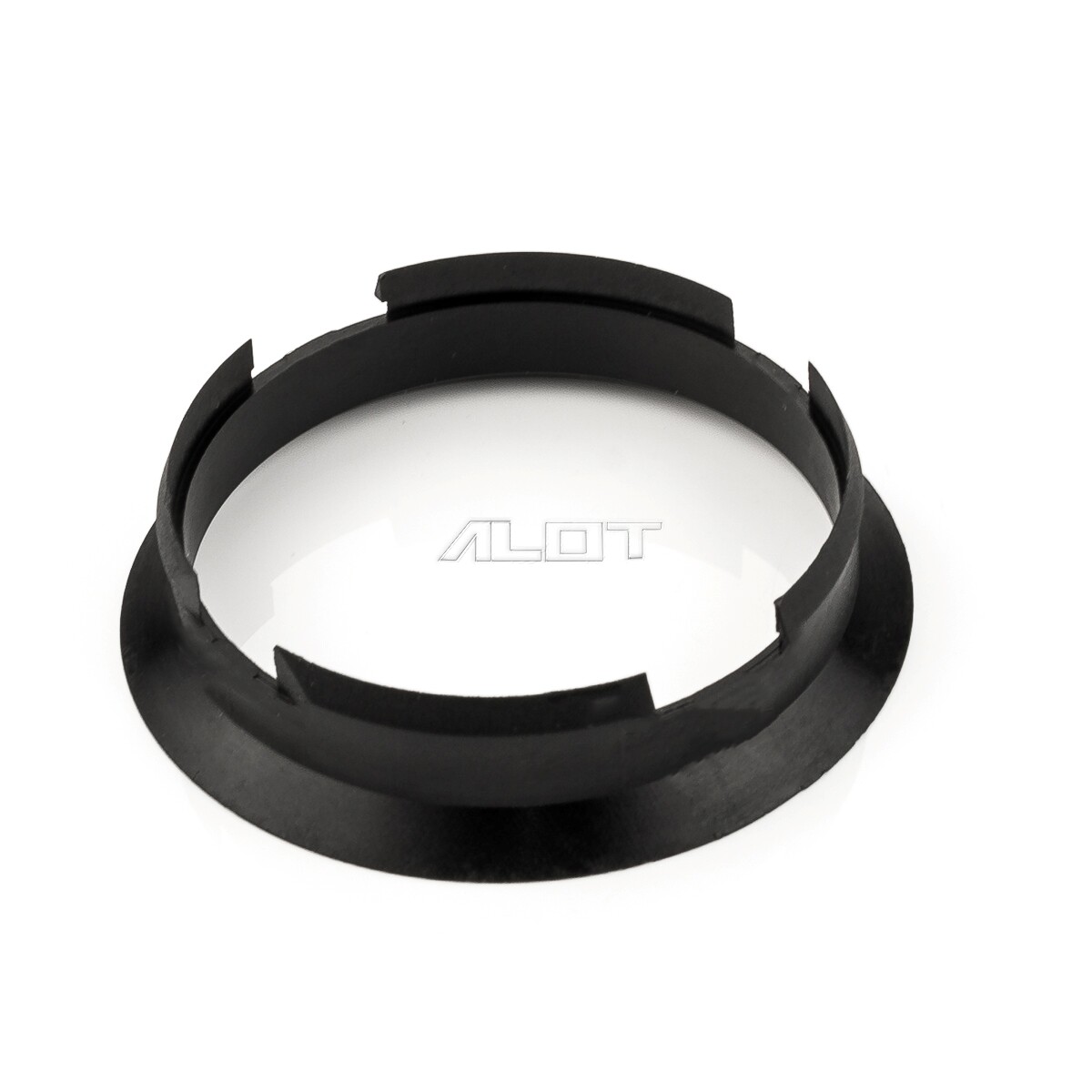 4x Distance Rings Centering Ring Black Alloy Wheels Ø 63,4 MM - Ø 60,1 ...