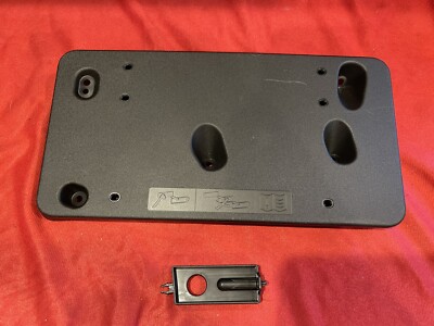 22-24 GENUINE MERCEDES BENZ C43 AMG FRONT LICENSE PLATE BRACKET OEM ...