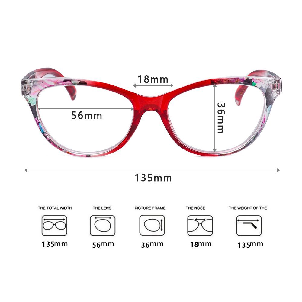 Ultra Light Resin Presbyopia Eyewear Vision Care Eyeglasses Reading ...