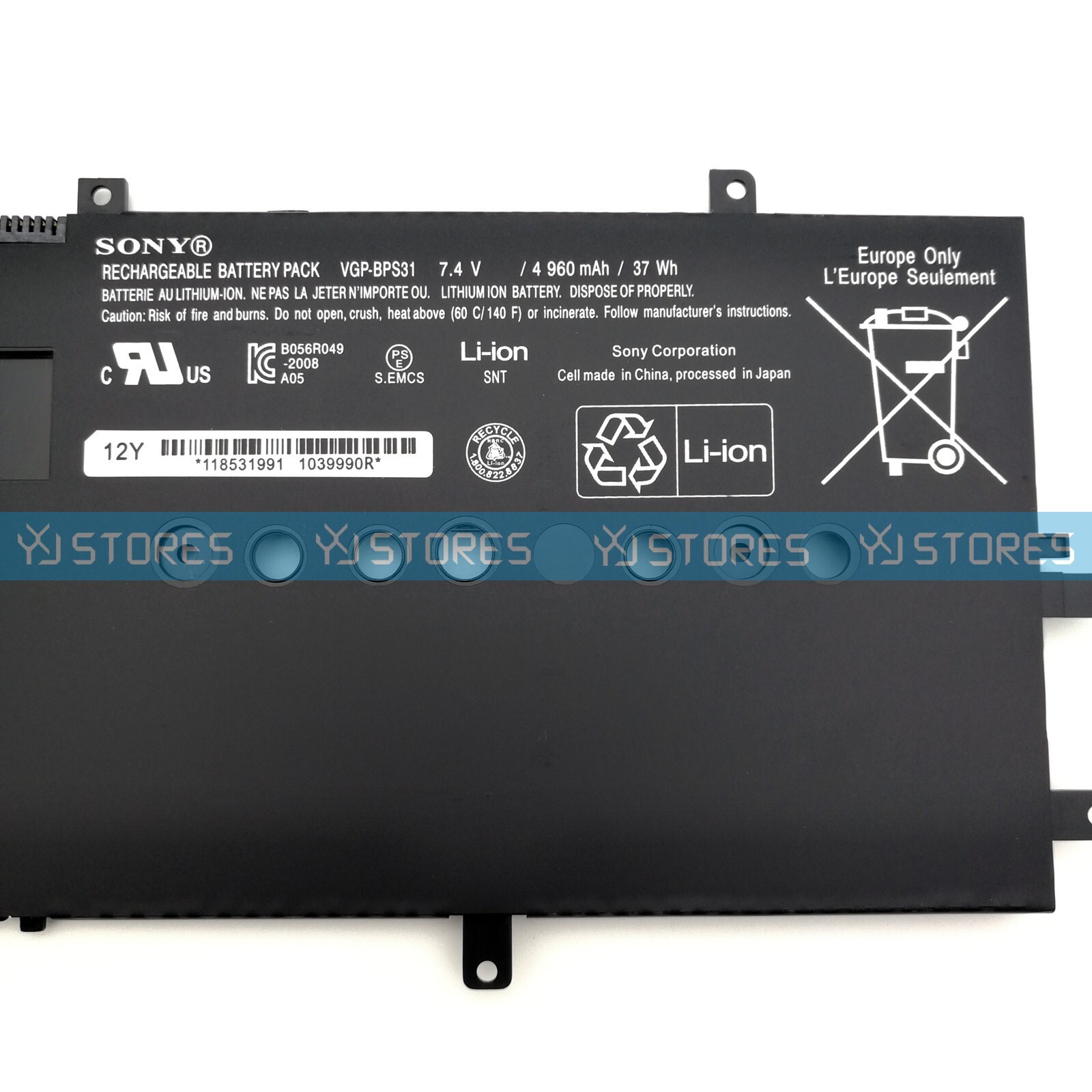 Genuine VGP-BPL31 VGP-BPS31 VGP-BPS31A Battery for Sony Vaio Duo 11 ...