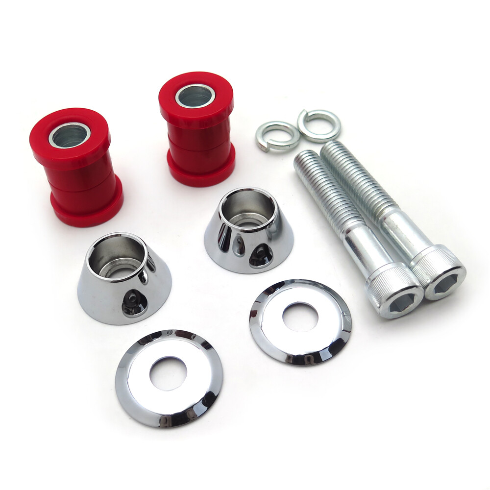 Handlebar Riser TPU Bushings w/ Bolt For Harley Big Twins 1973-up ...