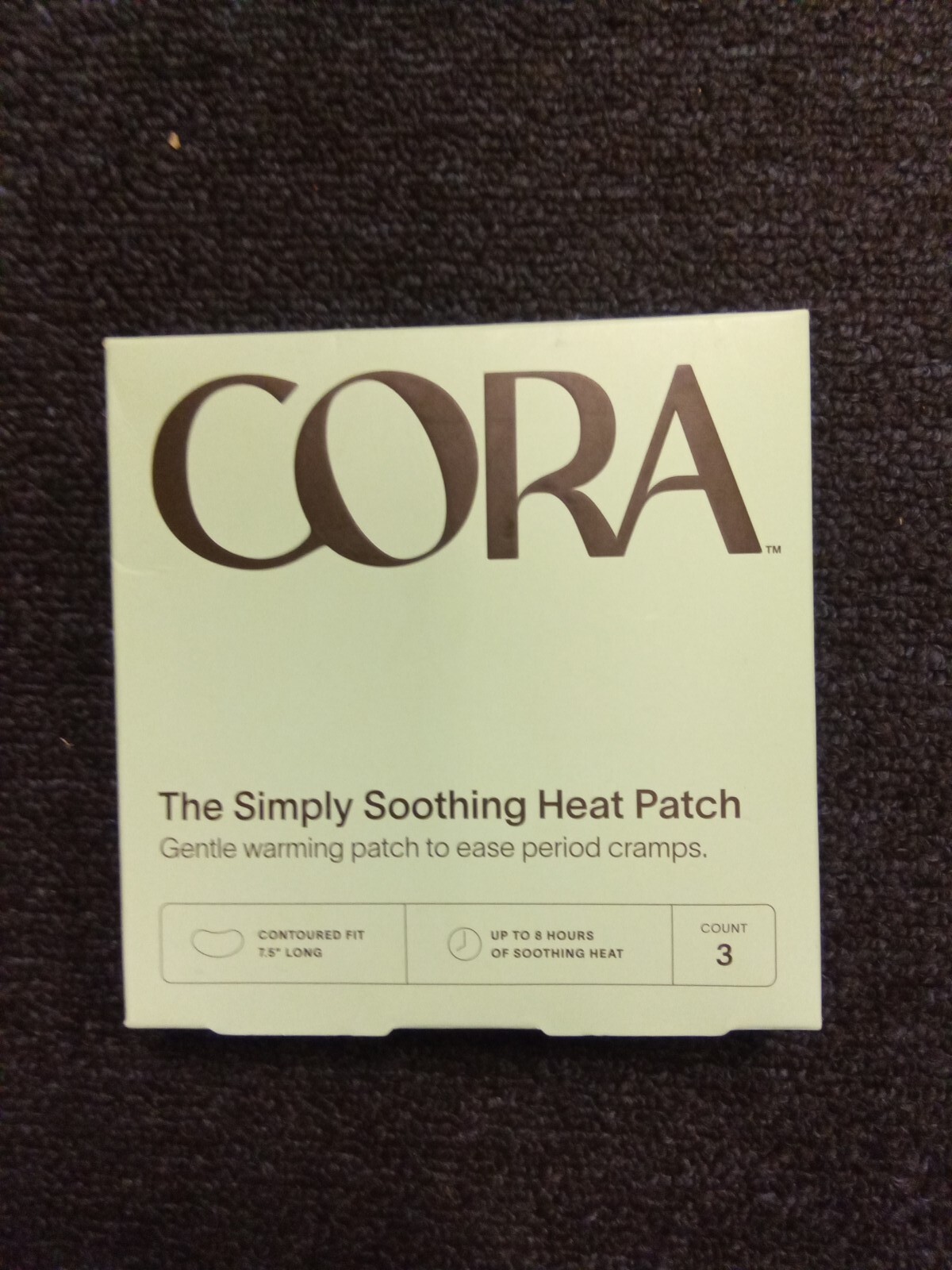 *1* CORA SIMPLY SOOTHING HEAT PATCH Exp 3/2024 | eBay