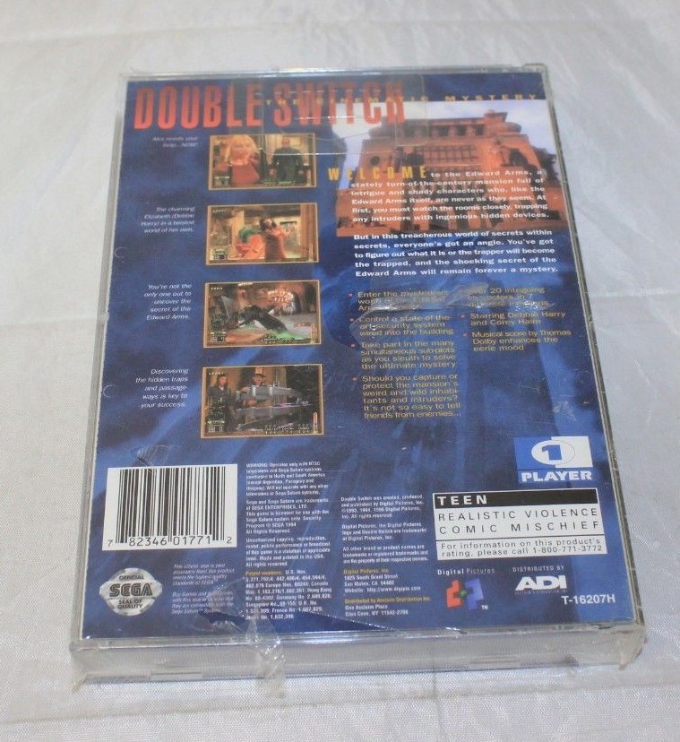 Double Switch (Sega Saturn, 1995) Brand New Factory Sealed 782346017712 ...
