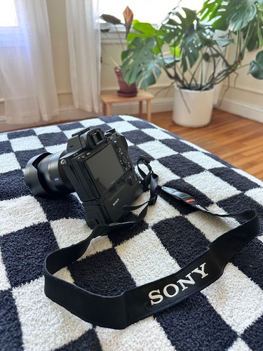 sony a 7 iii used camera with lens, vertical extender, tri-pod, camera ...