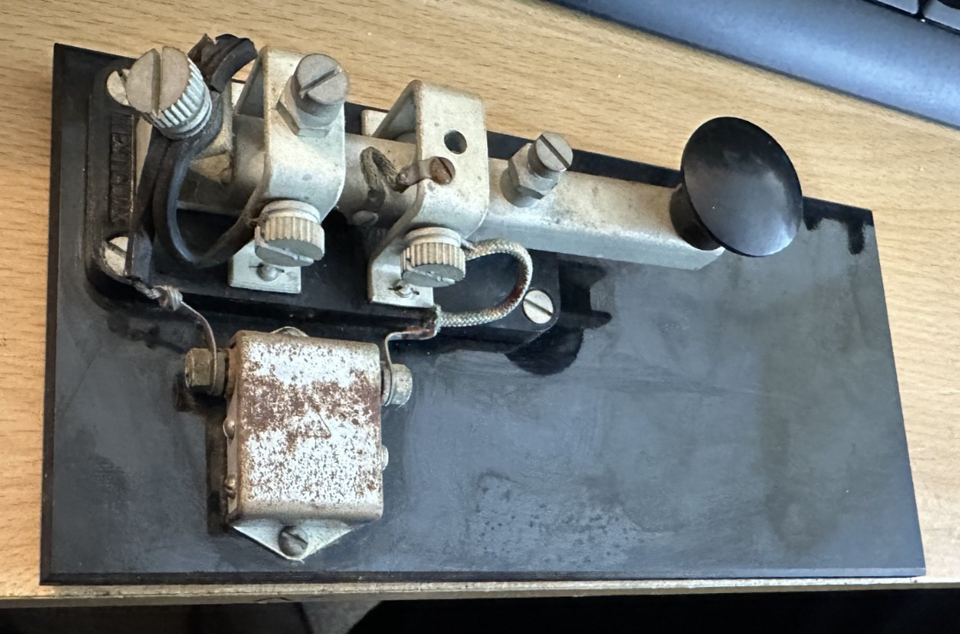Vintage Westclox WWII CW Morse Code Telegraph Key#2 | eBay UK
