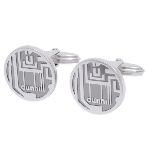Dunhill Round Logo Design Cufflinks Silver 925 | eBay