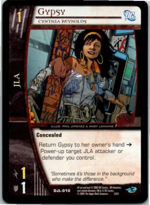 2005 VS SYSTEM DC Justice League Of America DJL FOIL - PICK / CHOOSE ...