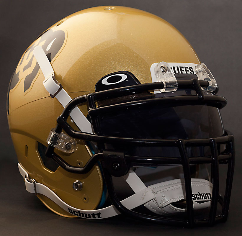 COLORADO BUFFALOES Football Helmet | eBay