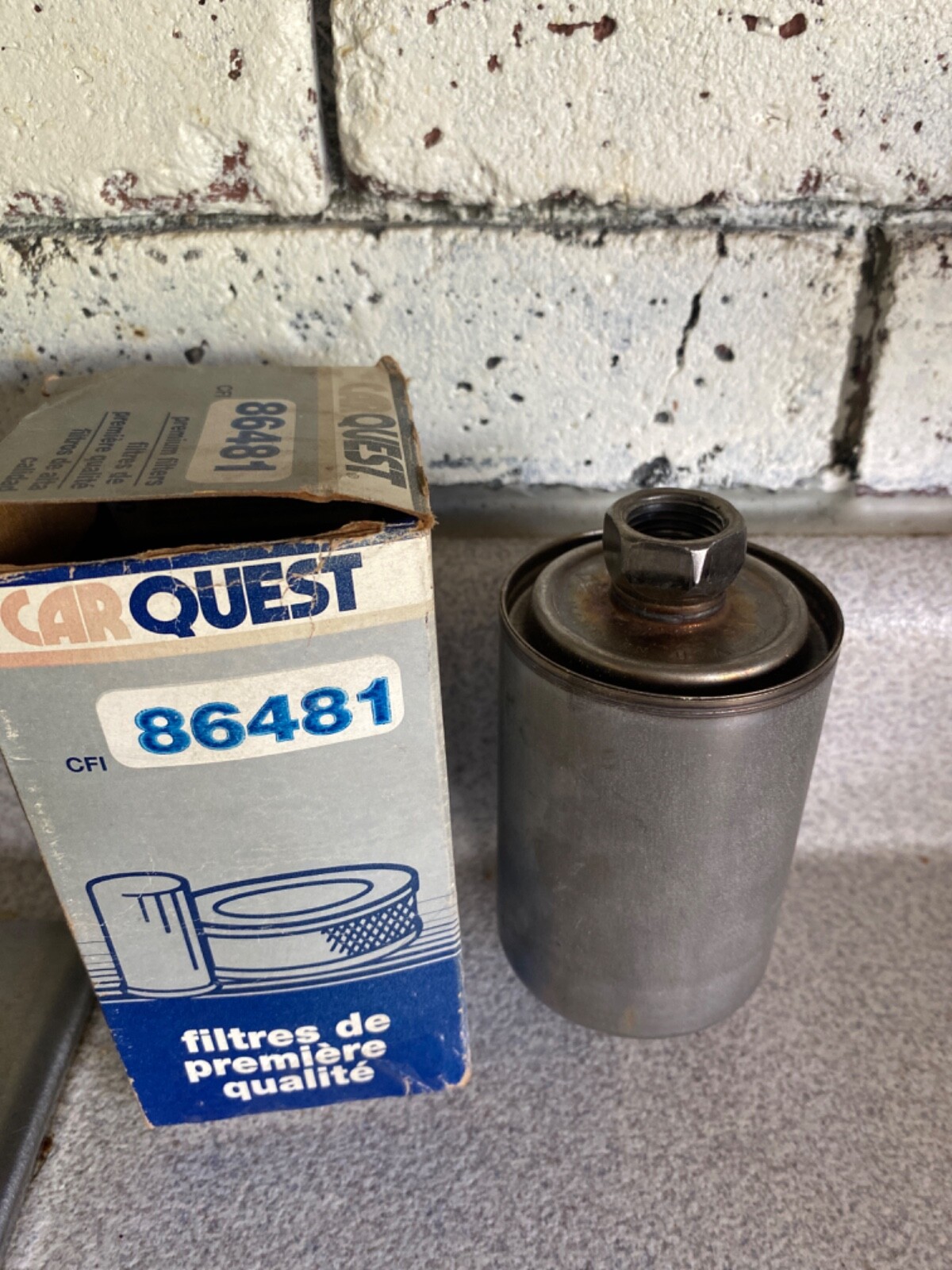 CARQUEST 86481 - Fuel filter cross reference