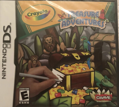 Crayola Treasure Adventures (Nintendo DS, 2007) New/Sealed 650008500028 ...