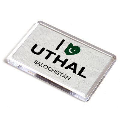 FRIDGE MAGNET - I Love Uthal, Balochistan - Pakistan | eBay UK