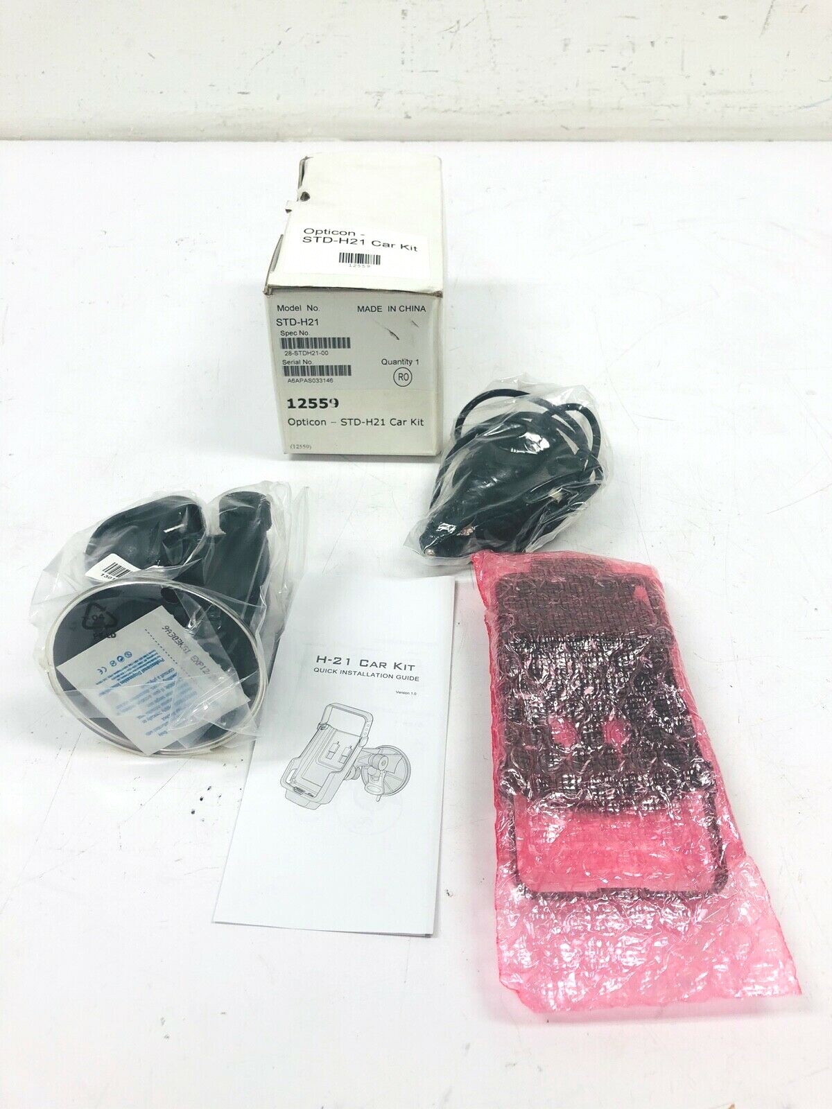 Opticon H21 Car Charging Kit STD-H21 28-STDH21-00 **NEW** | eBay