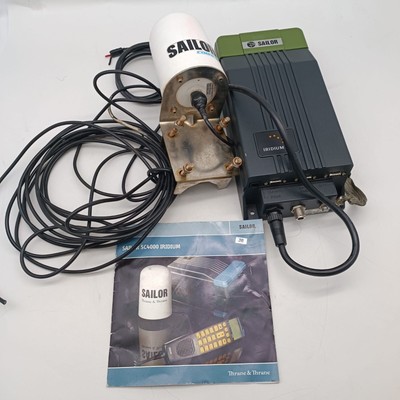 SAILOR SC4000 IRIDIUM w/ ST4120 Fixed Mount Transceiver Unit Satellite ...