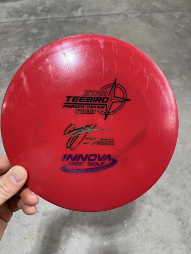Innova AJ Avery Jenkins Star Teebird USED 175g Red 3 Color Foil Inked ...