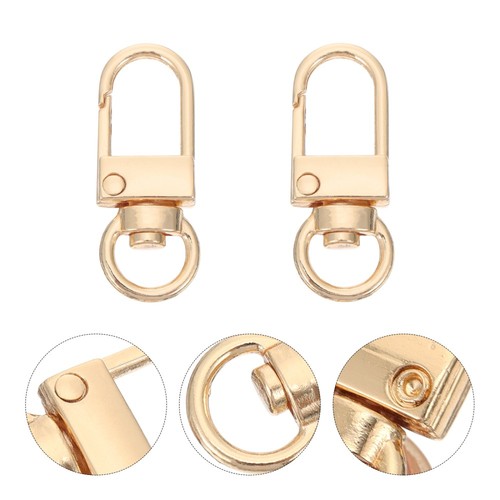 15 Pcs Metal Buckle Handbag Hardware Spring-loaded Alloy Snap Hook | eBay