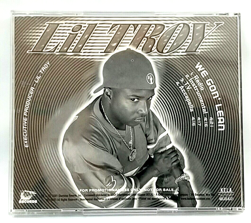 (CD) Lil Troy – We Gon' Lean, Promo, KOC-DS-8321, Single, 4 Tracks, EX ...