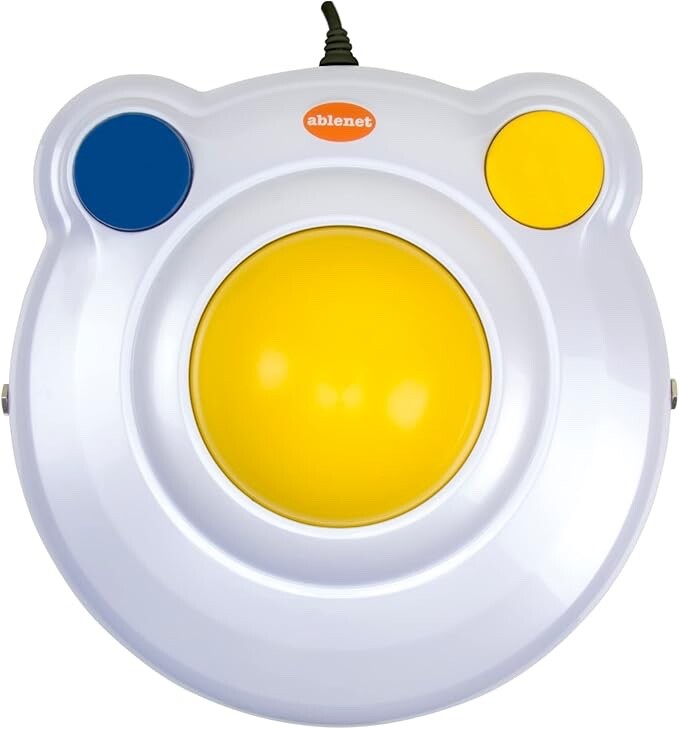 BIGtrack Trackball 2 Blue Left Right Mouse Button Drag Lock - Win Mac ...