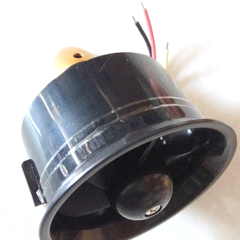 64mm Ducted Fan 5 Blades + 4500KV 320W Brushless Motor Model Airplane ...