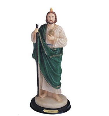 7 Inch Statue Saint Jude San Judas Tadeo St Santo Figurine Figure ...