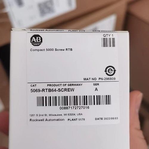 1PC New Sealed Allen-Bradley 5069-RTB64-SCREW /A Compact 5000 Screw RTB ...
