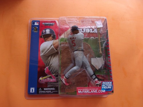 2002 MCFARLANE ALBERT PUJOLS SERIES 1 BASEBALL FIGURE SEALED CARDINALS | eBay