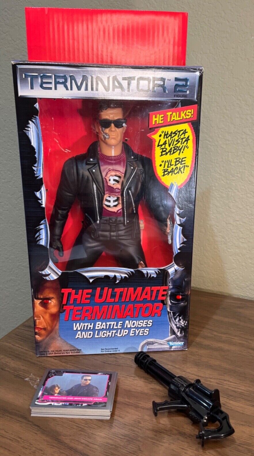 1991 Terminator 2 Terminator 12” Kenner Action Figure 76281565309 | eBay