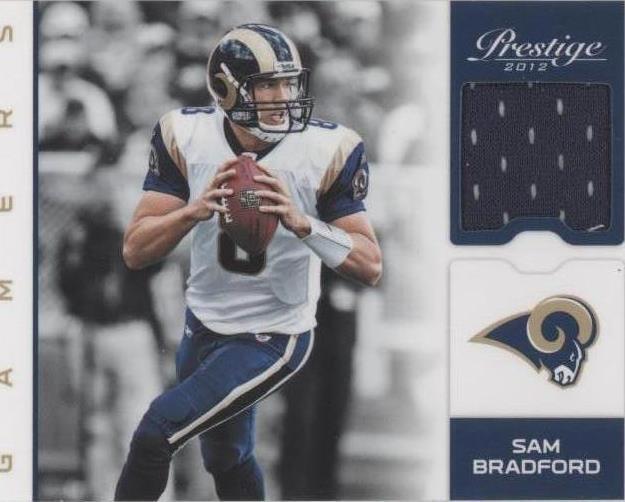 2012 Playoff Prestige - Gamers Materials Sam Bradford #1 (MEM) for sale ...