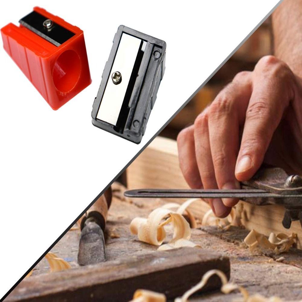 4-Pack 4-Pack Carpenter Pencil Sharpener Colourful Hand held Sharpener ...