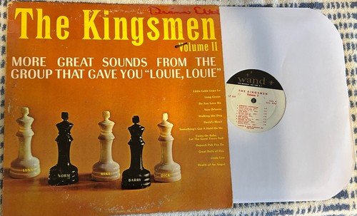 The Kingsmen Volume II 33 RPM WAND LP-659 Mono | eBay