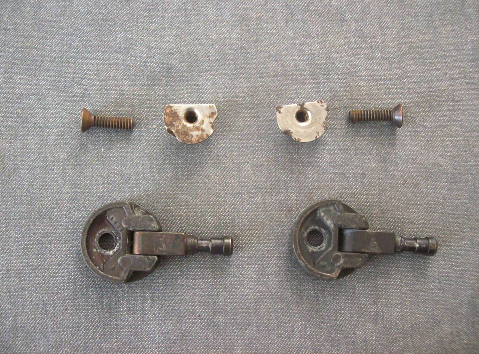 Singer Sewing Machine Cabinet Hinges 1 Hole Banjo Lollipop -used with ...