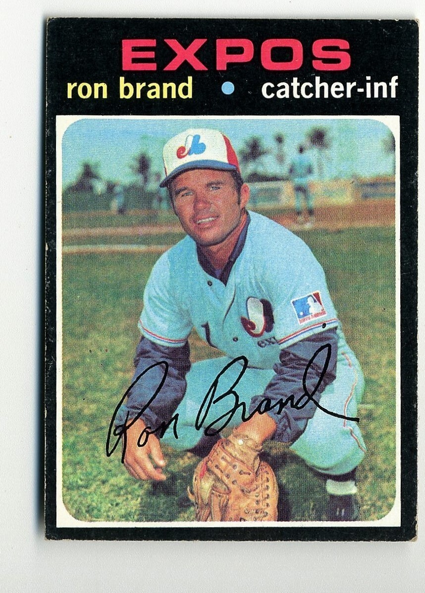 1971 TOPPS MONTREAL EXPOS RON BRAND #304 | eBay