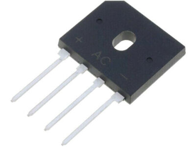KBU4D Single-phase bridge rectifier; Urmax: 200V; If: 4A; Ifsm: 135A ...